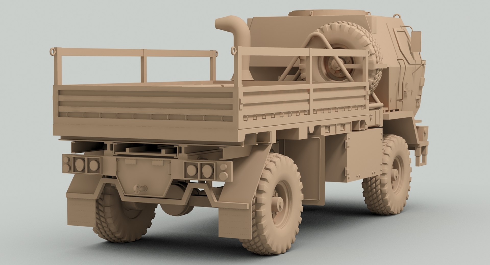 M1078 Lmtv Military Truck 3D Model - TurboSquid 1182824
