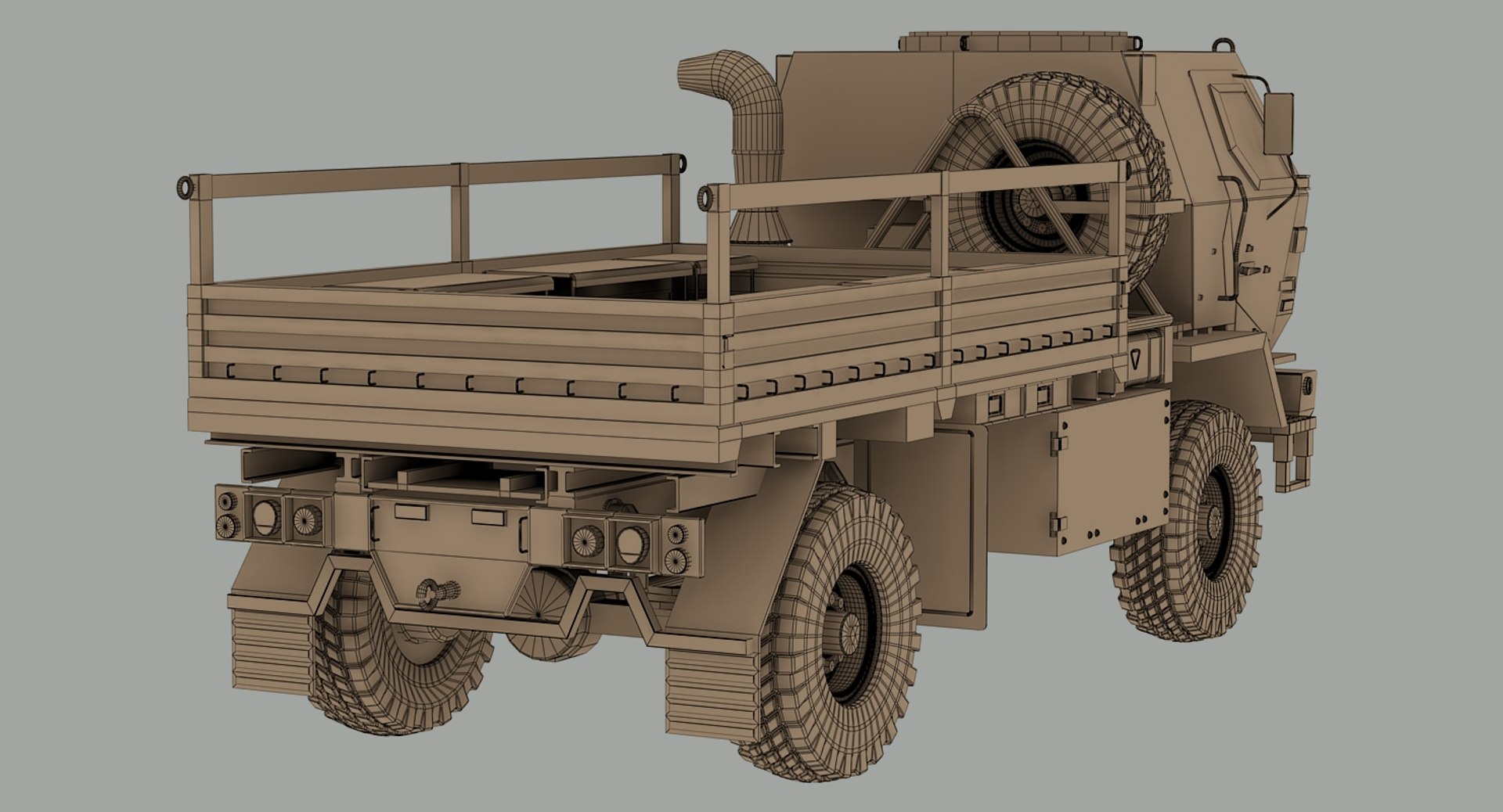 M1078 Lmtv Military Truck 3D Model - TurboSquid 1182824