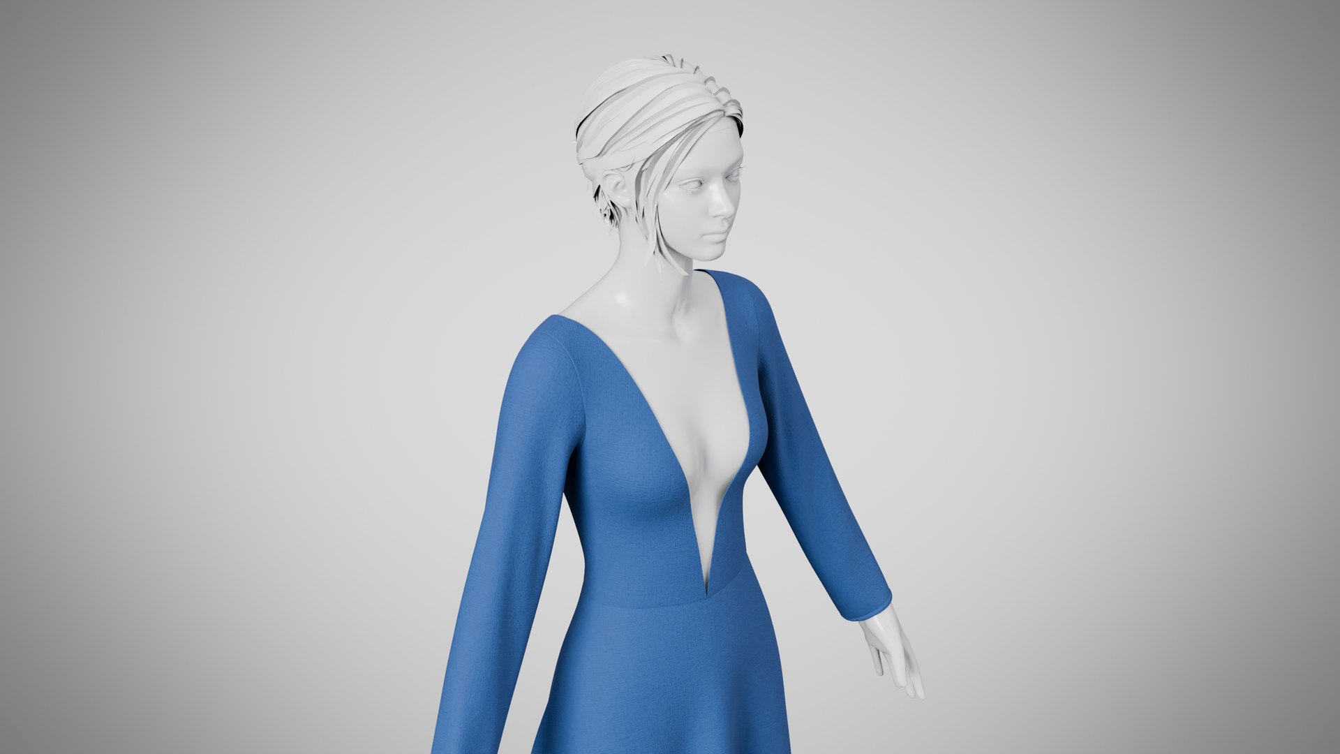 3D Model Dress 35 Atlanta - TurboSquid 2519259