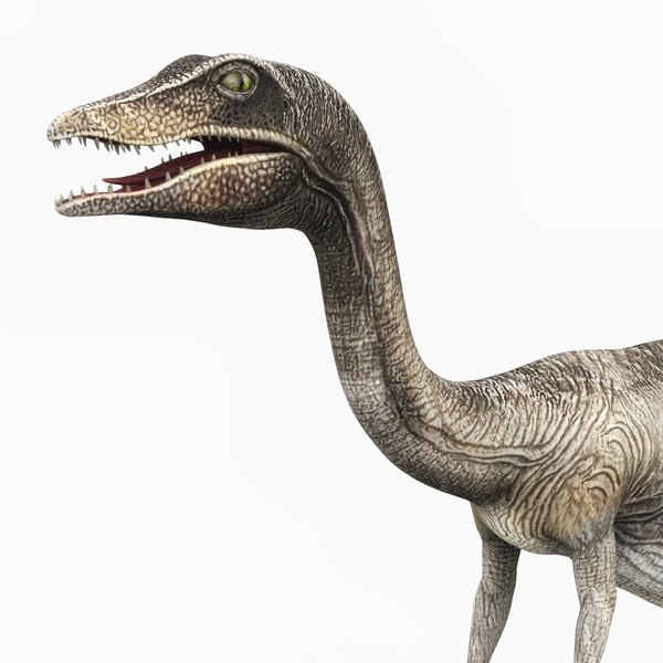 modèle 3D de Dinosaure Compsognathus avec textures PBR - TurboSquid 1603240