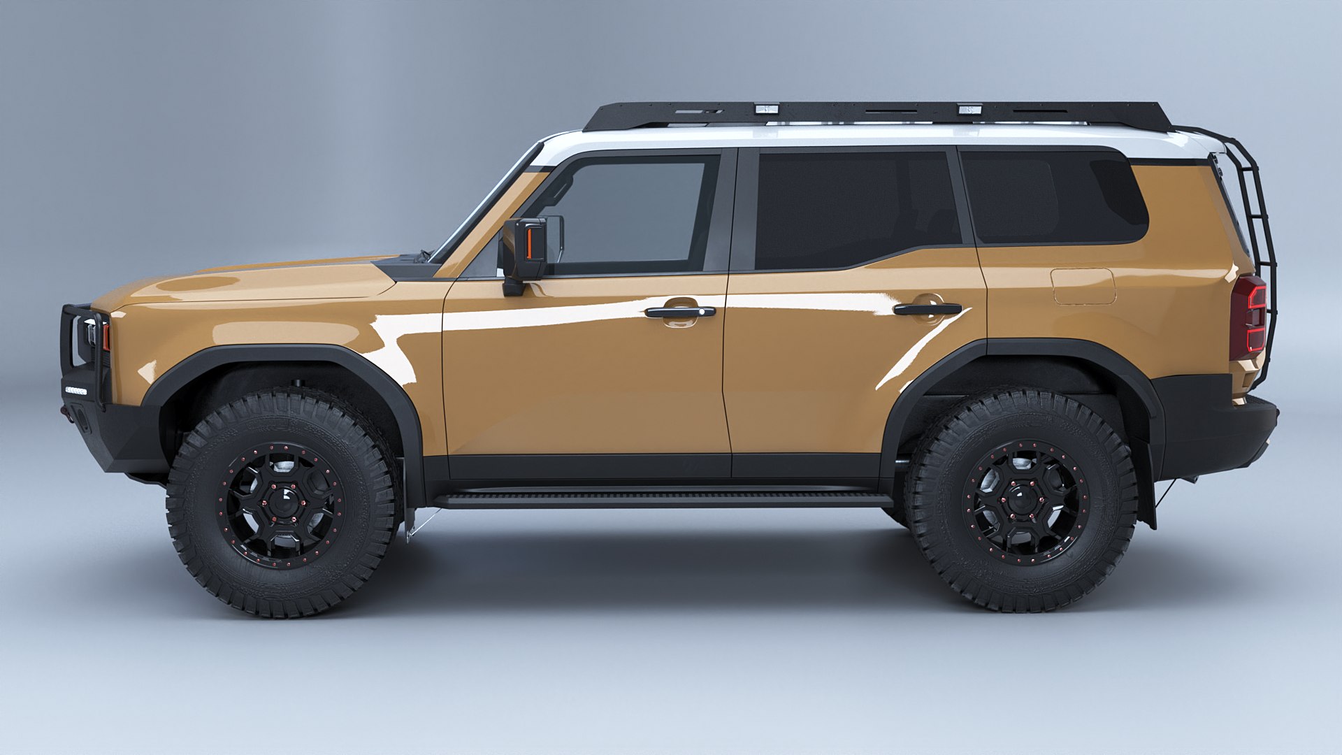 3D Toyota Land Cruiser 250 Offroad Modification Model - TurboSquid 2392684