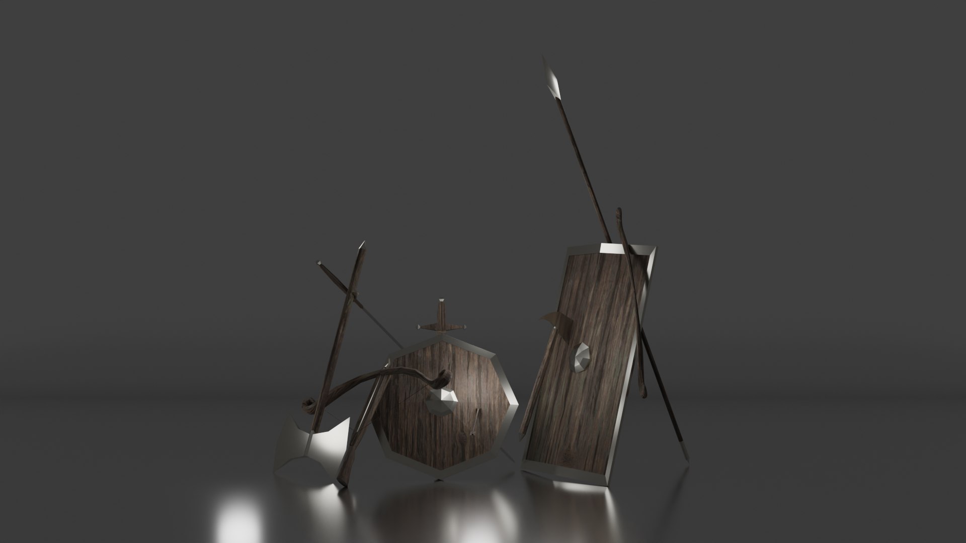 Medieval Weapon Set 3D - TurboSquid 1993953