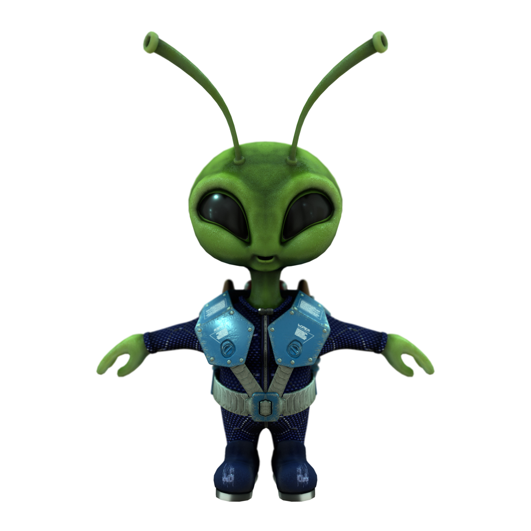 3D model Alien - TurboSquid 1871597