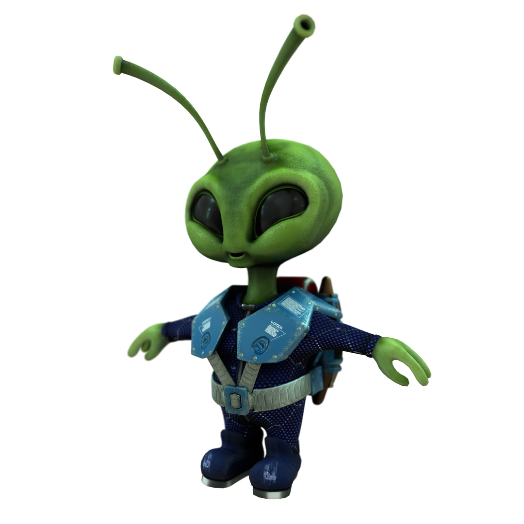 3D model Alien - TurboSquid 1871597