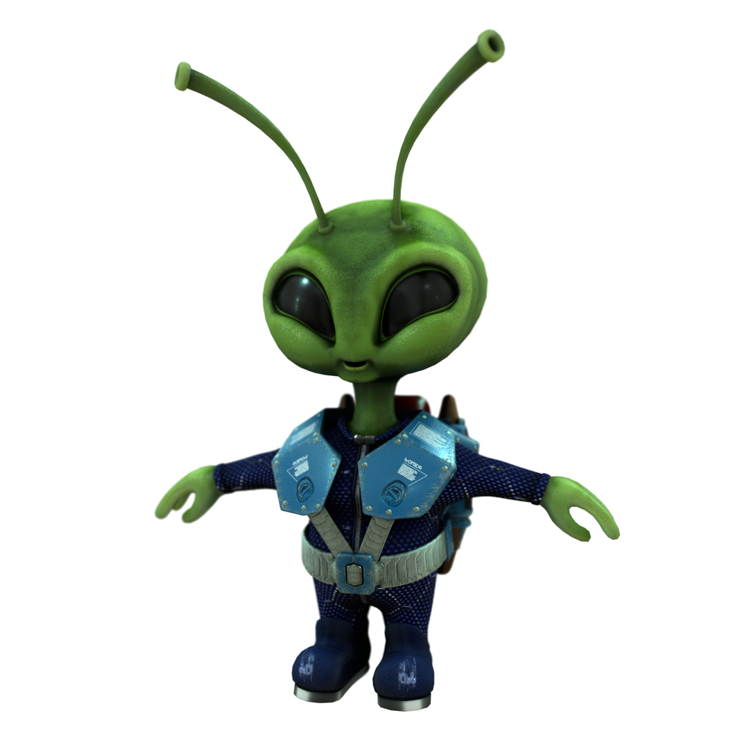 3D model Alien - TurboSquid 1871597
