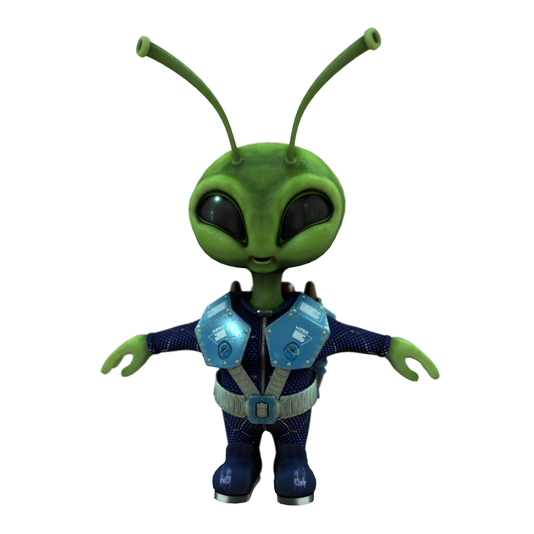 3D model Alien - TurboSquid 1871597
