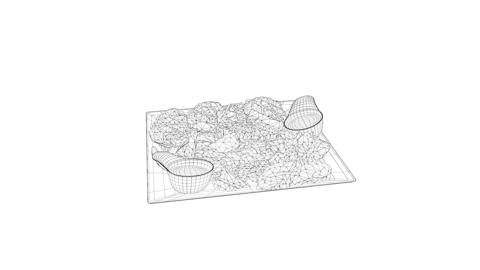 3D Classic Breakfast Model - TurboSquid 1695955