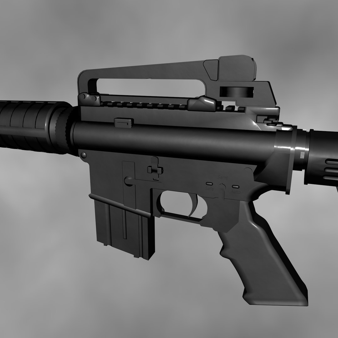 3d M4a1 Carbine Model