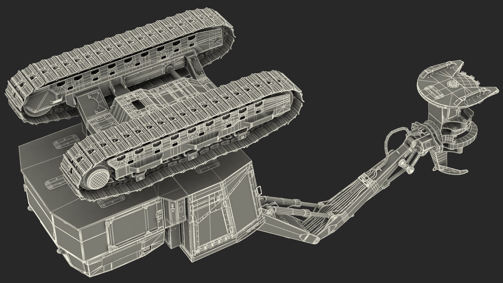 Tigercat 855d Tracked Feller 3D Model - TurboSquid 1487499