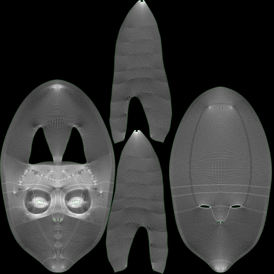 3D Model Mask V2 - TurboSquid 1738617