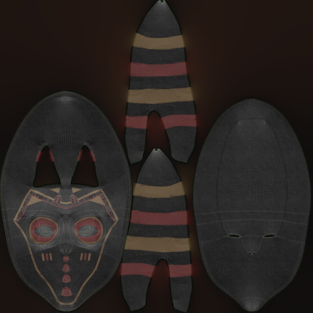 3D Model Mask V2 - TurboSquid 1738617