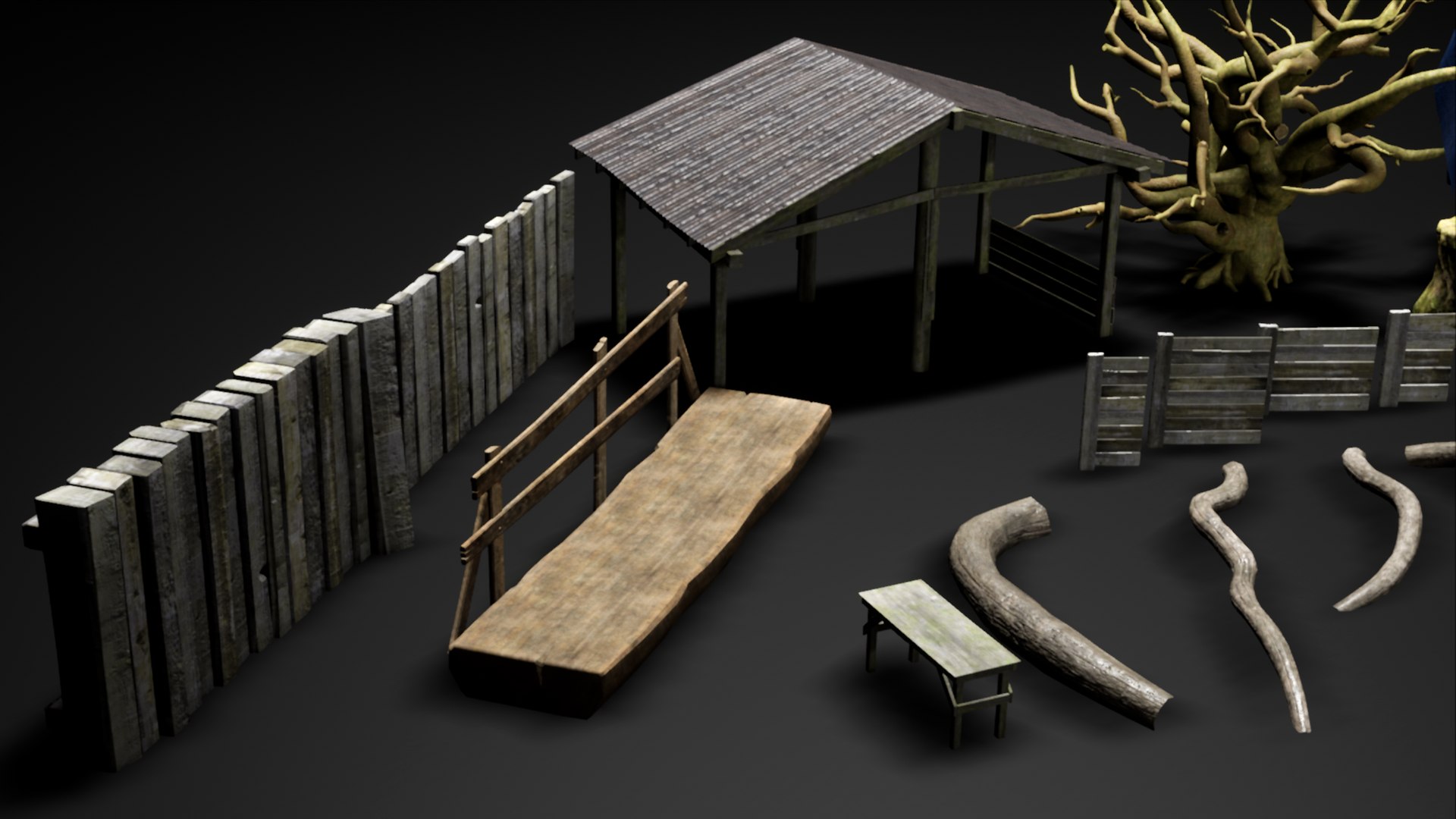 Asset forest props 3D - TurboSquid 1839434