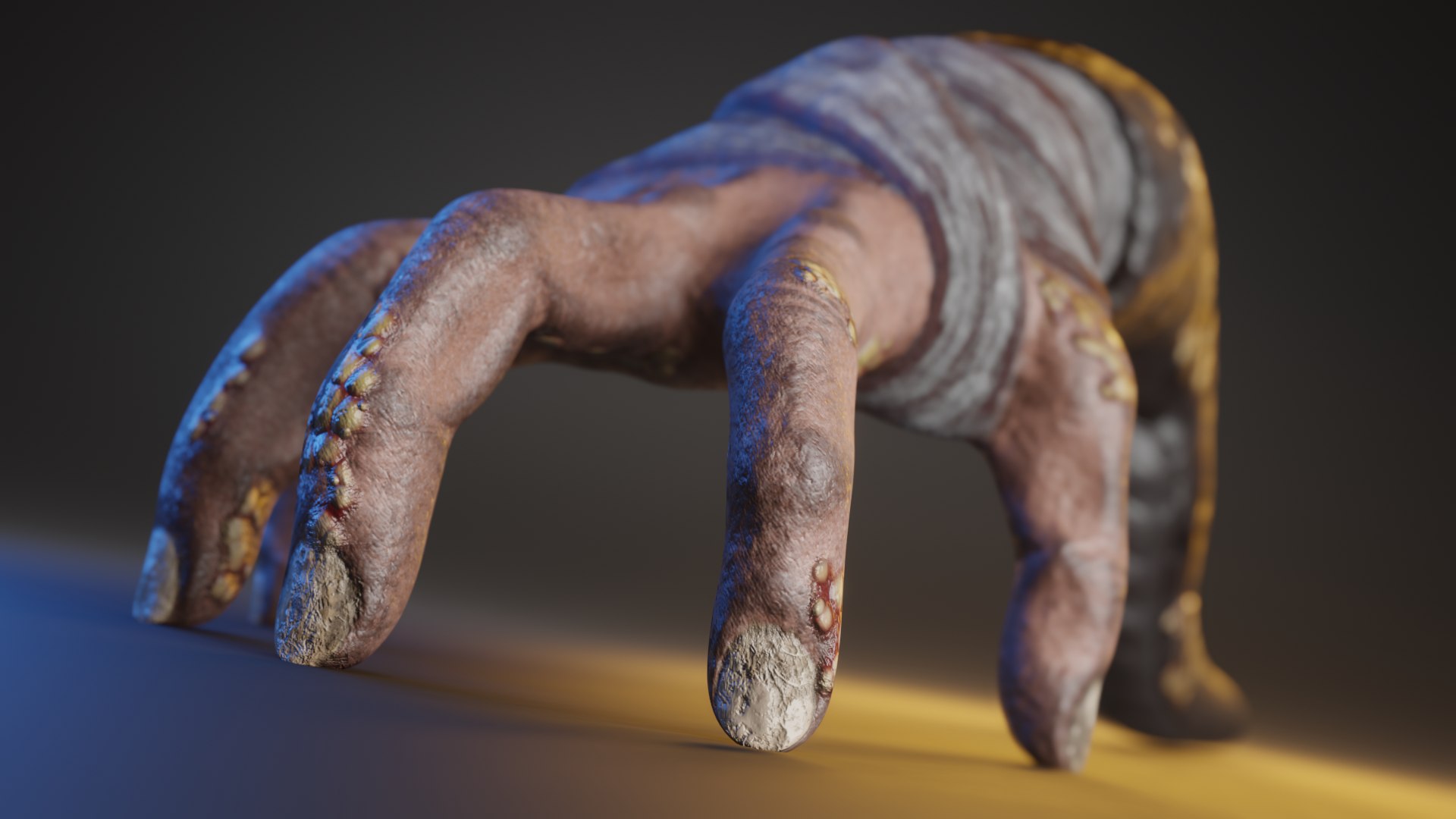 Hand Parasite 3D Model - TurboSquid 1941419