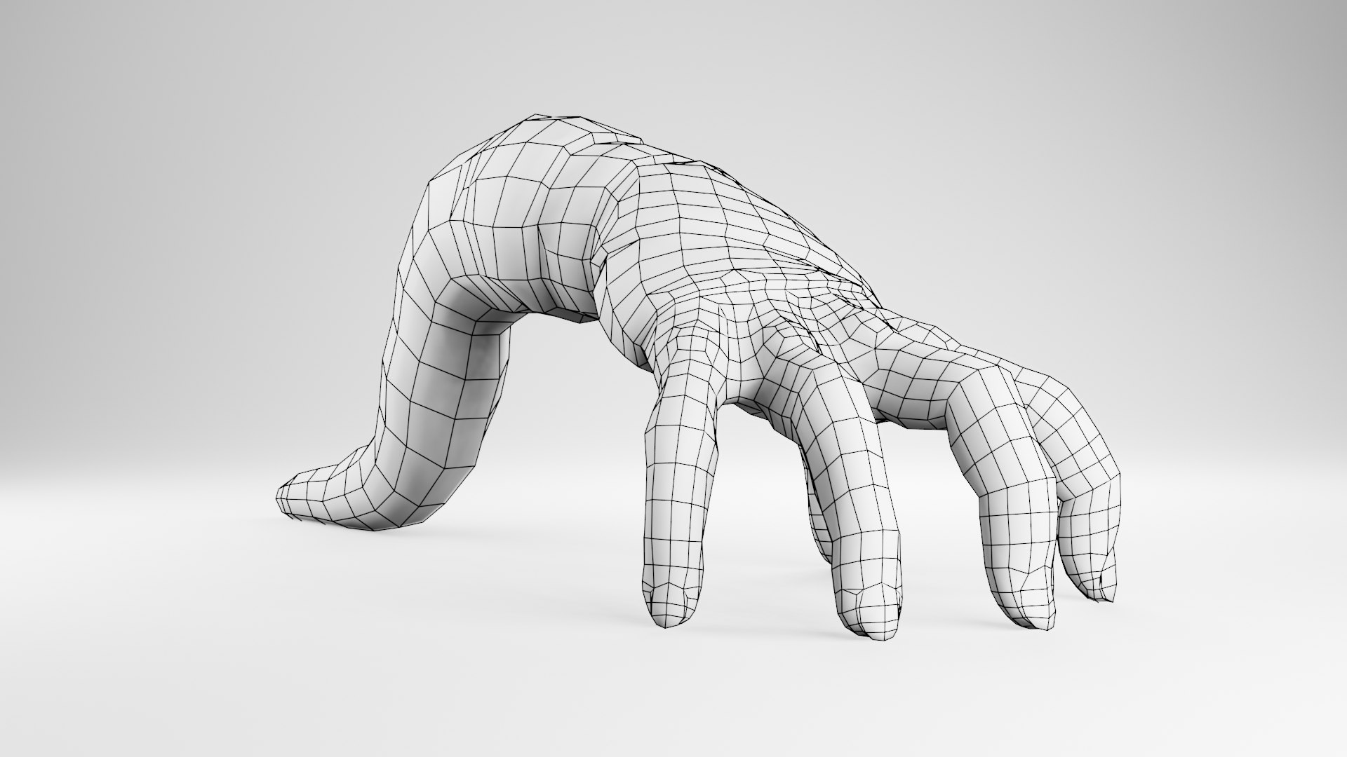 Hand Parasite 3D Model - TurboSquid 1941419