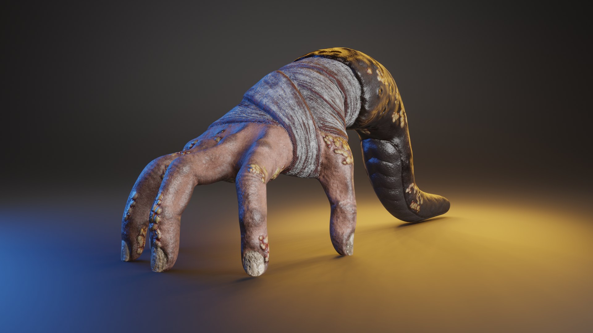 Hand Parasite 3D model - TurboSquid 1941419