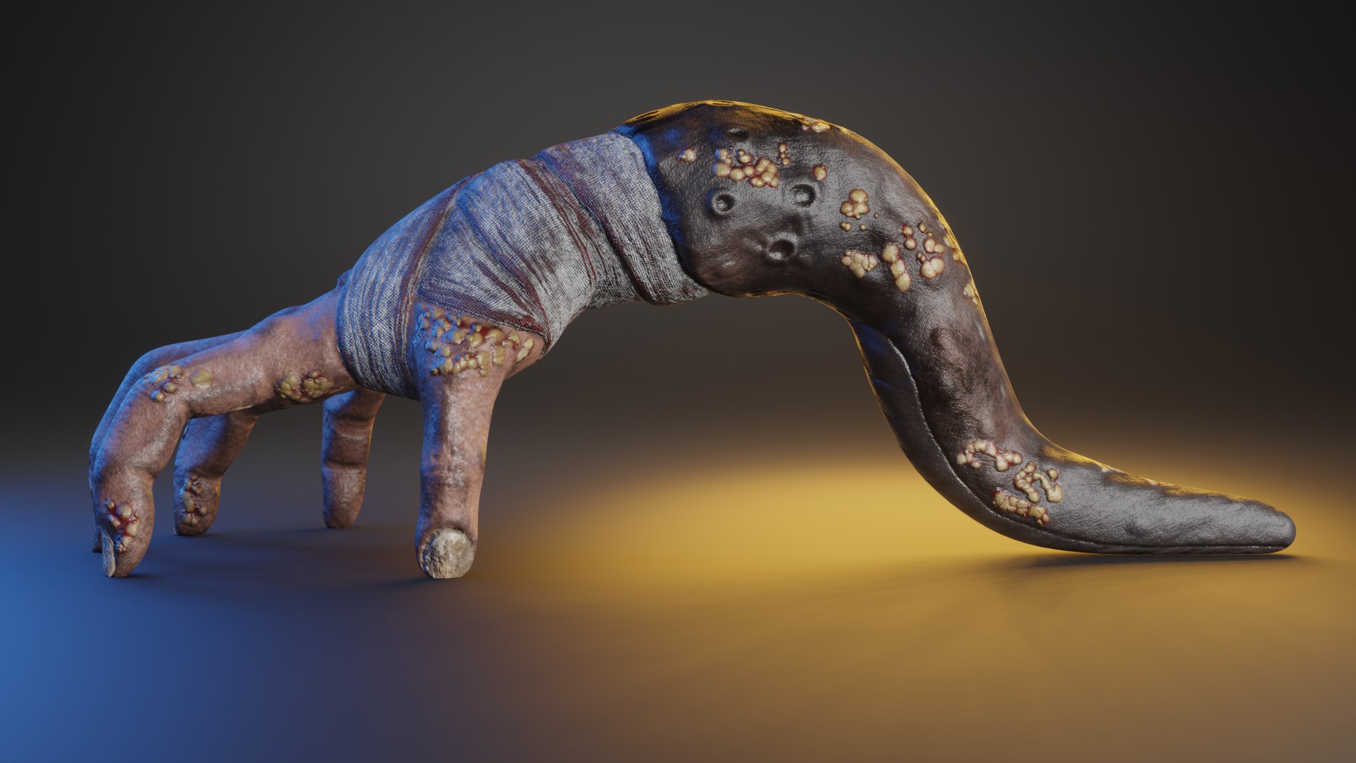 Hand Parasite 3D Model - TurboSquid 1941419
