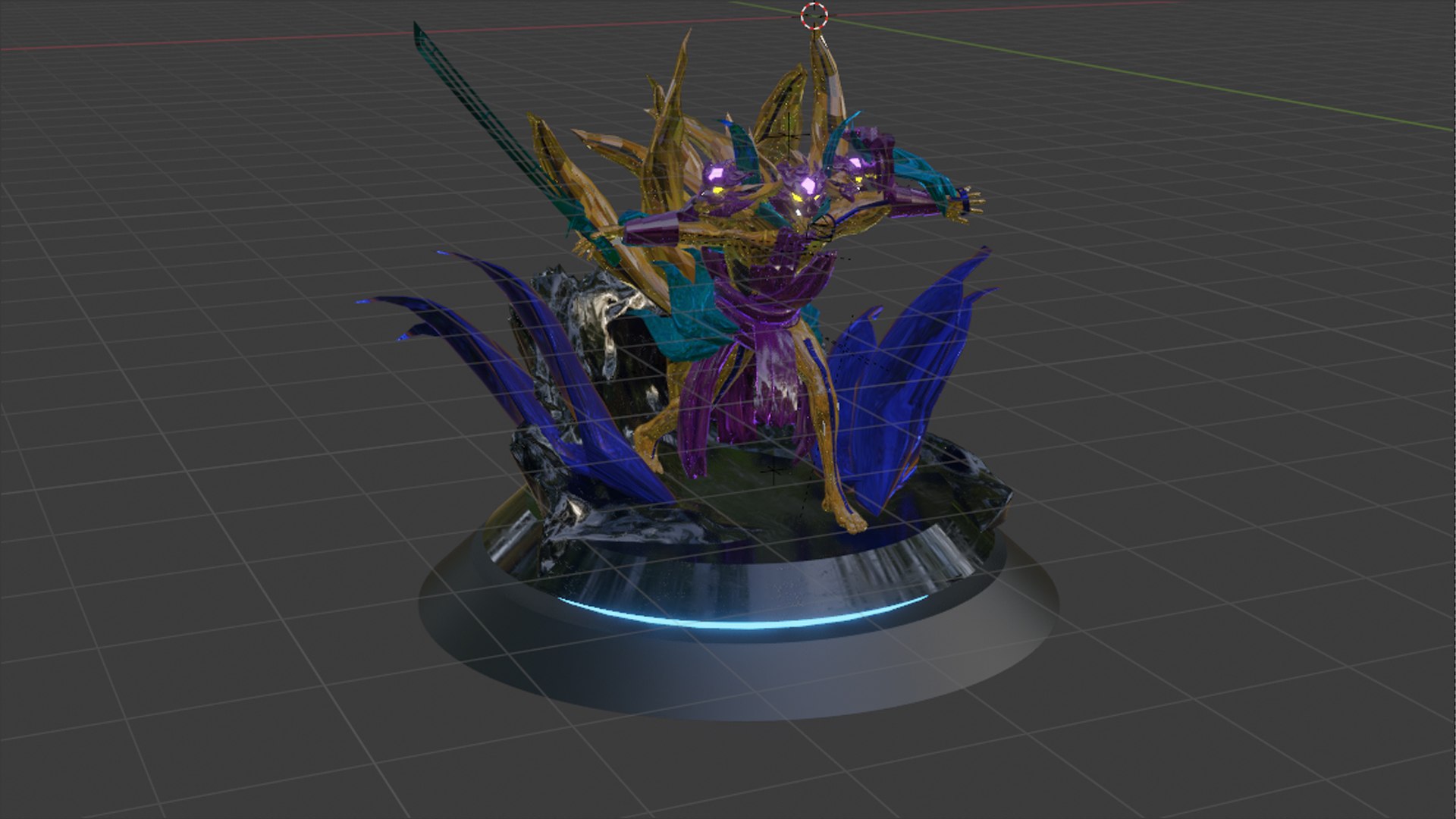 3D Model Susanoo Kurama - TurboSquid 1827085