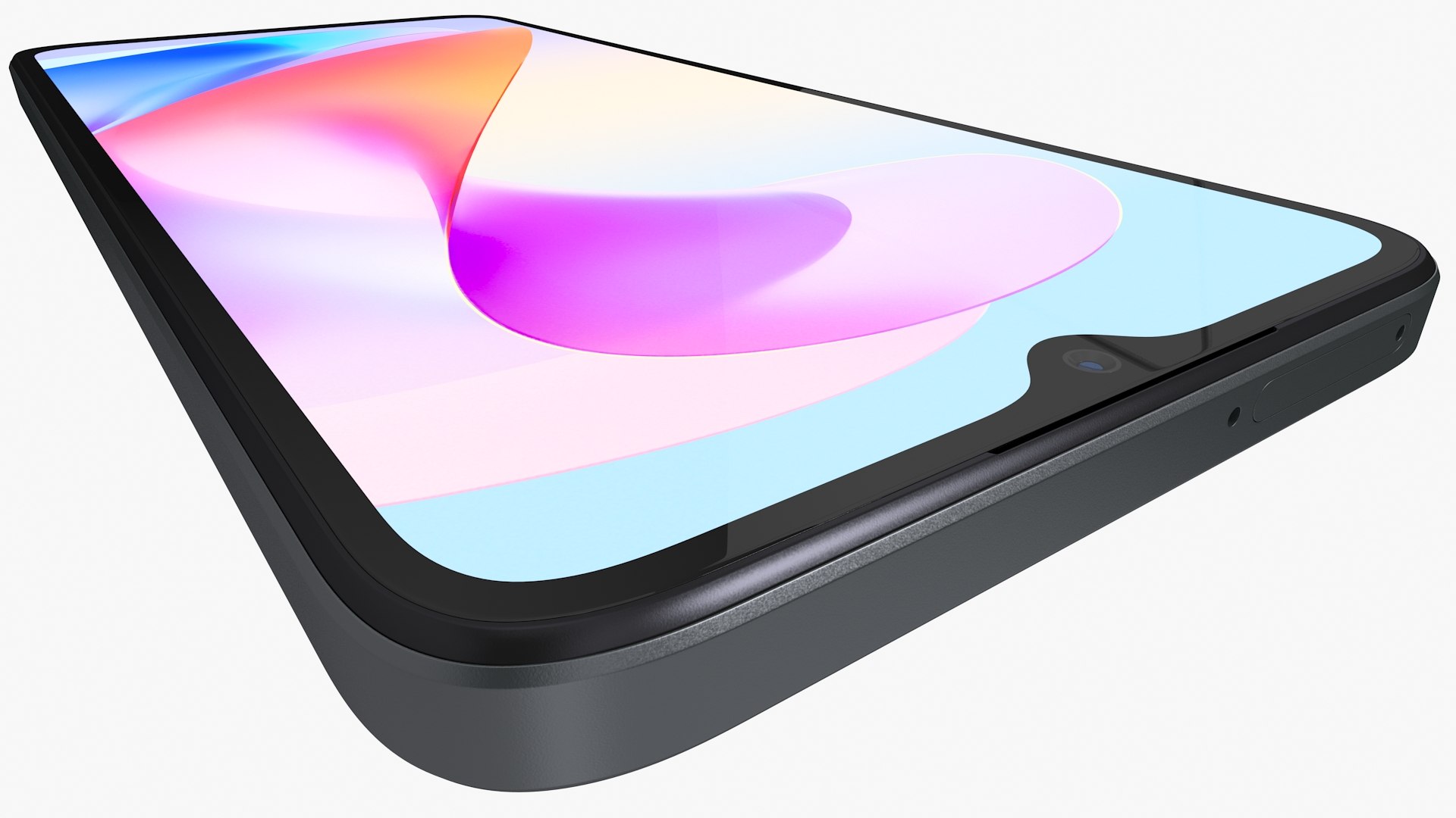 Honor X6a Black 3D Model - TurboSquid 2135565