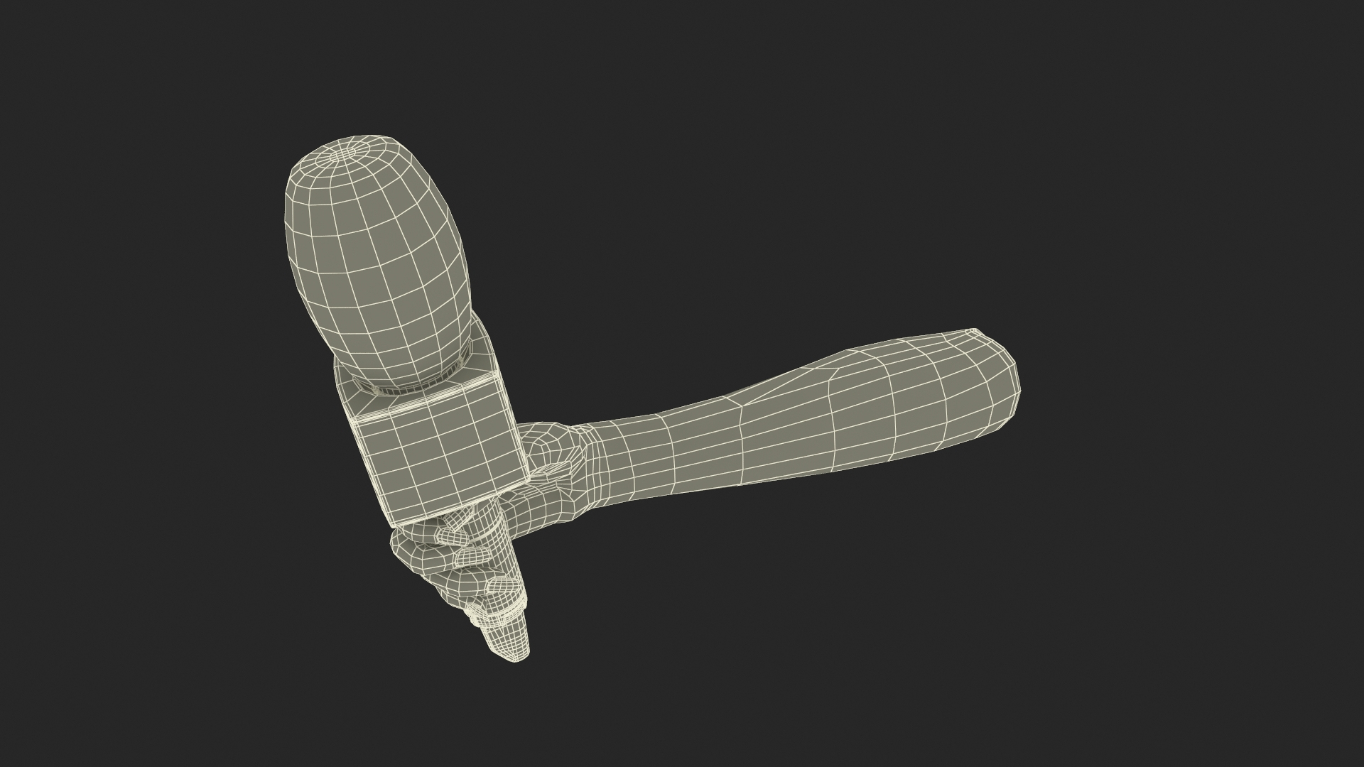 CNN Reporter Hand With Microphone 3D Model - TurboSquid 2167657