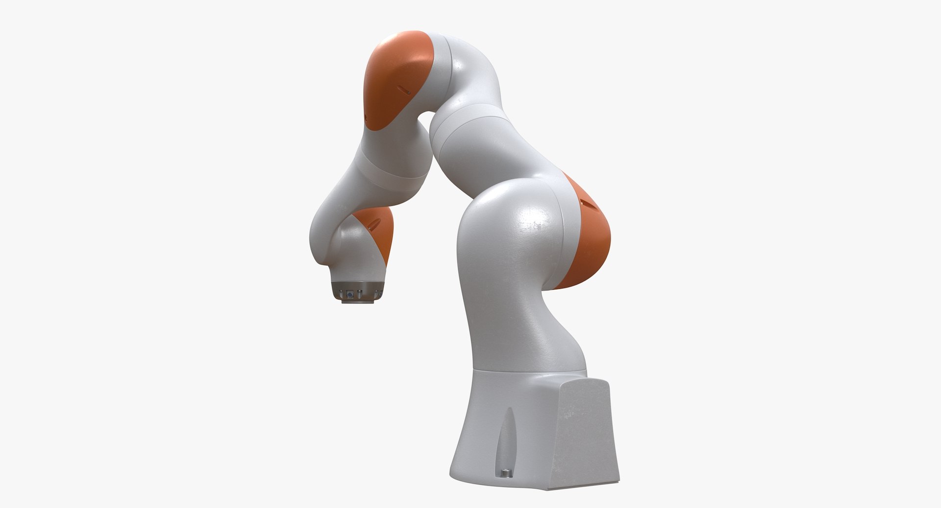 3D Rounded Robotic Arm Model - TurboSquid 2281326