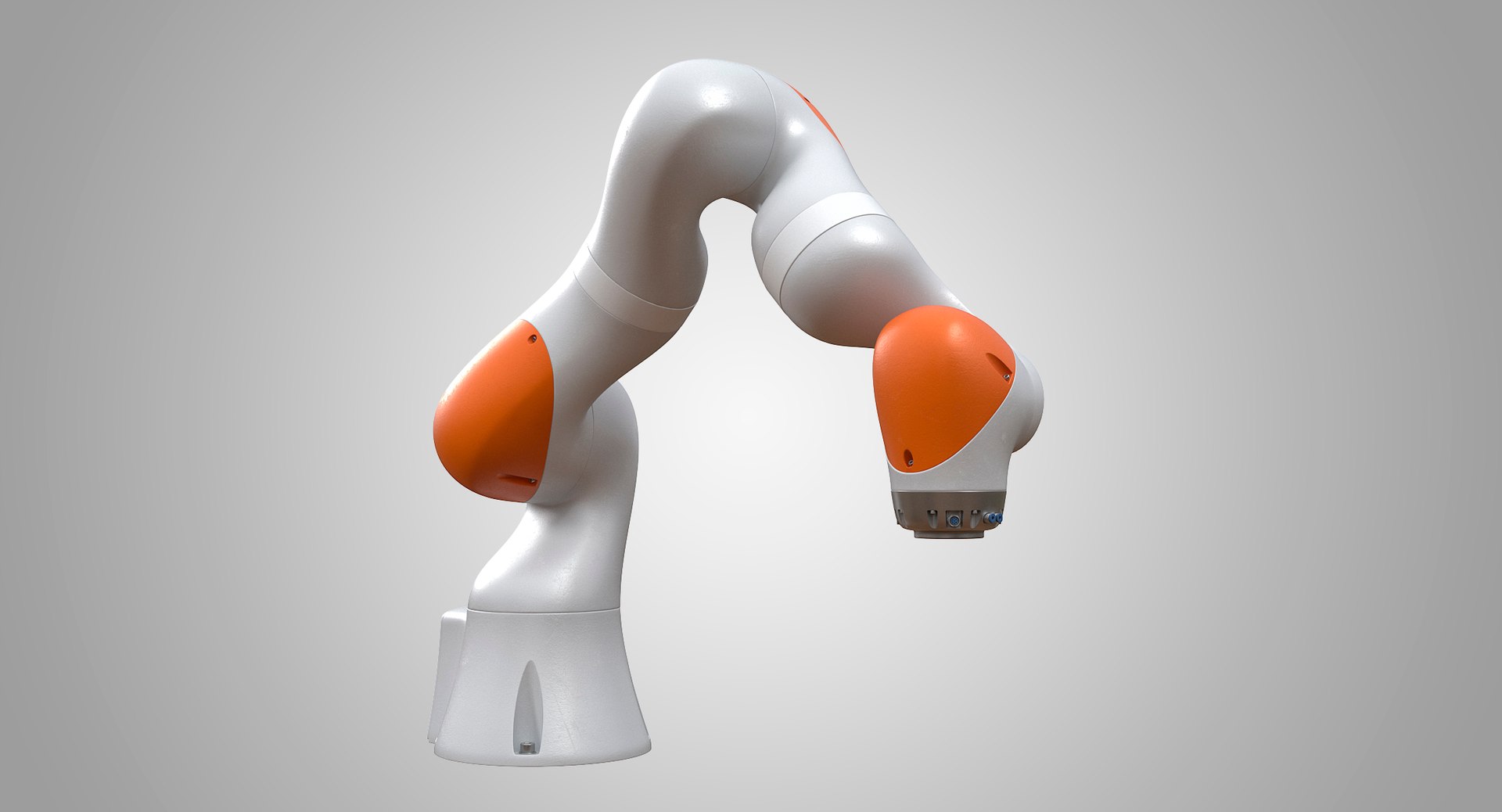 3D Rounded Robotic Arm Model - TurboSquid 2281326