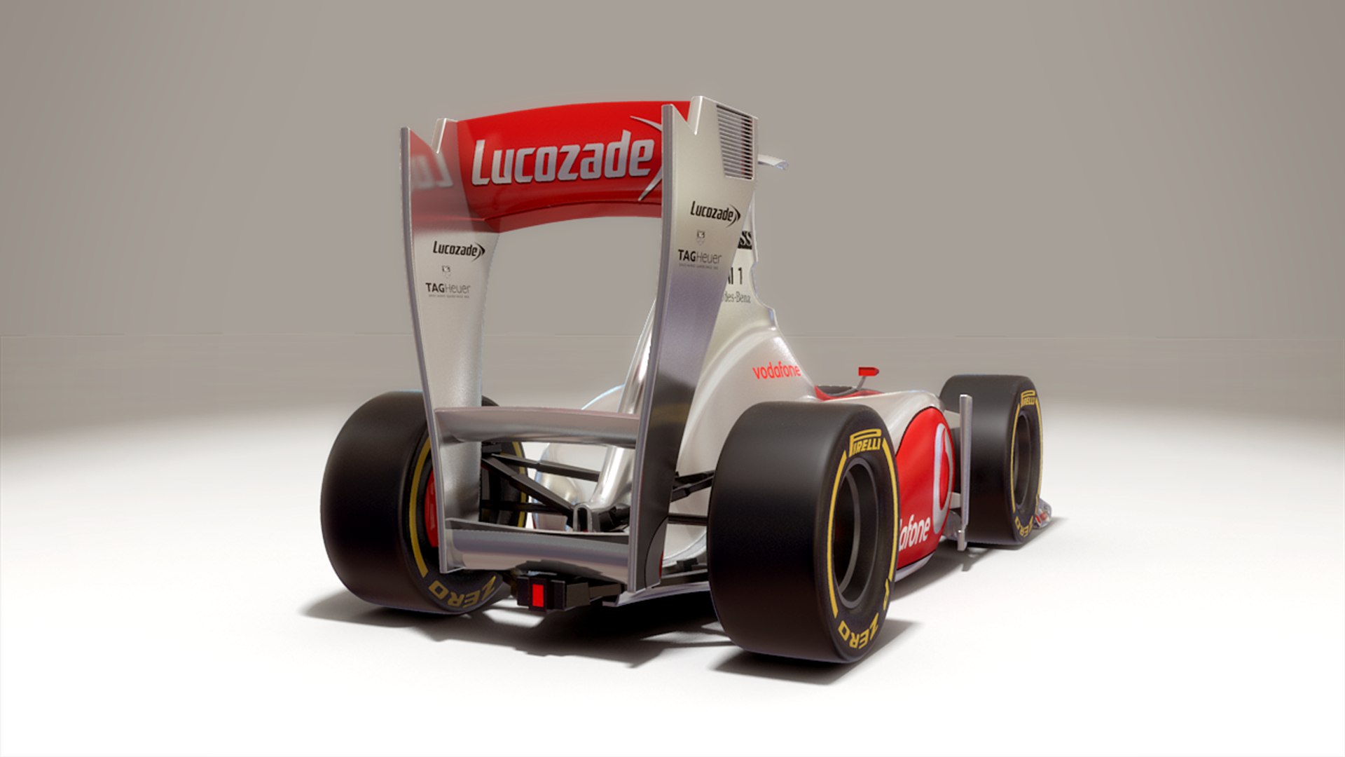 3d Model Cartoon Formula 1