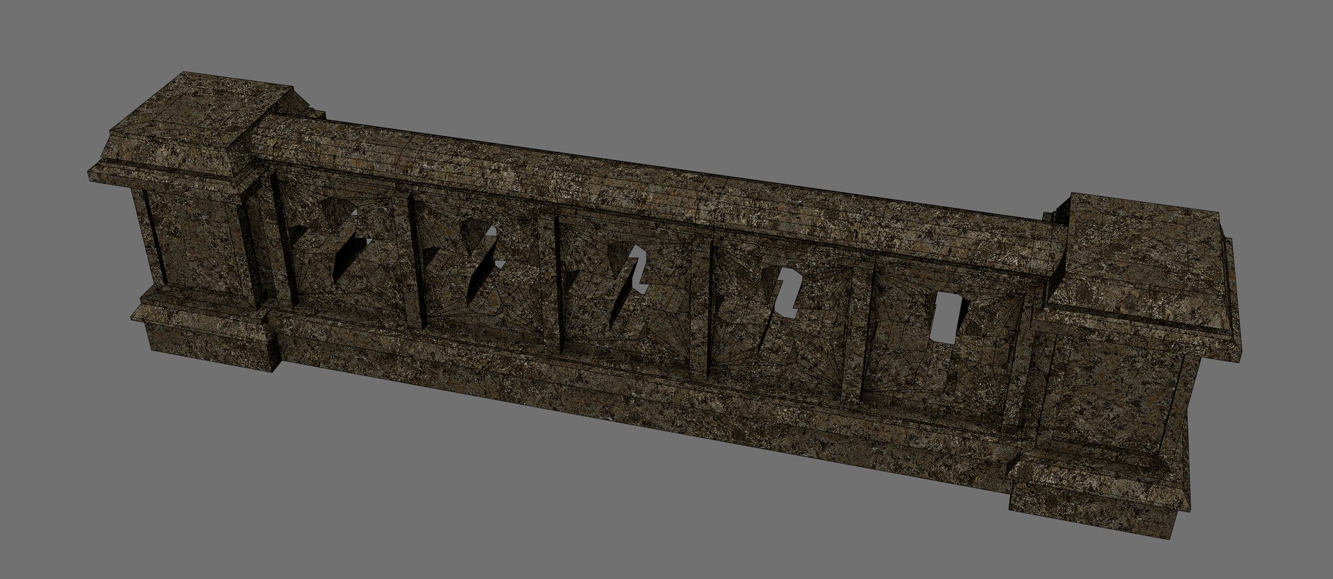 Free Free Ancient Fence 3D - TurboSquid 2164193