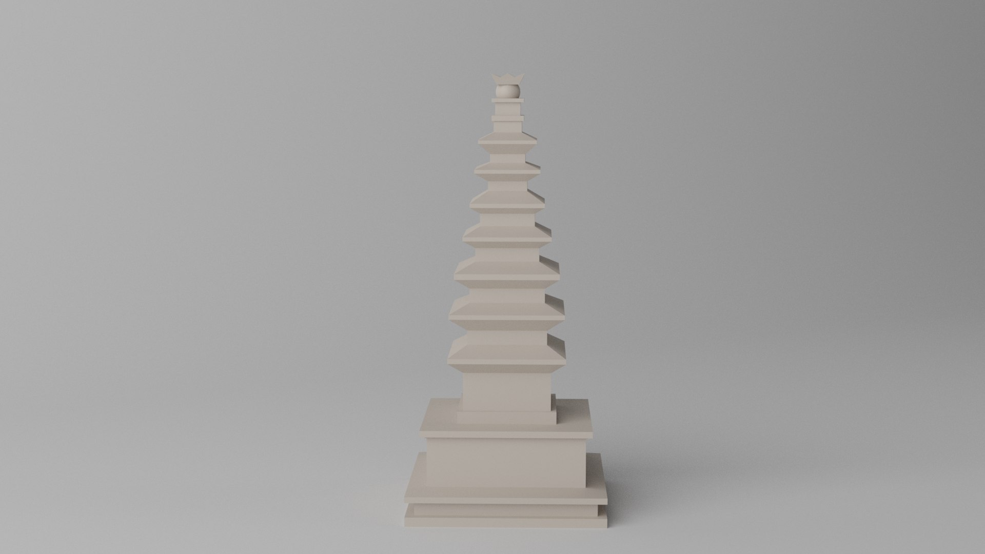 Seven-story Stone Pagoda Chungju Korea 3D Model - TurboSquid 1894078