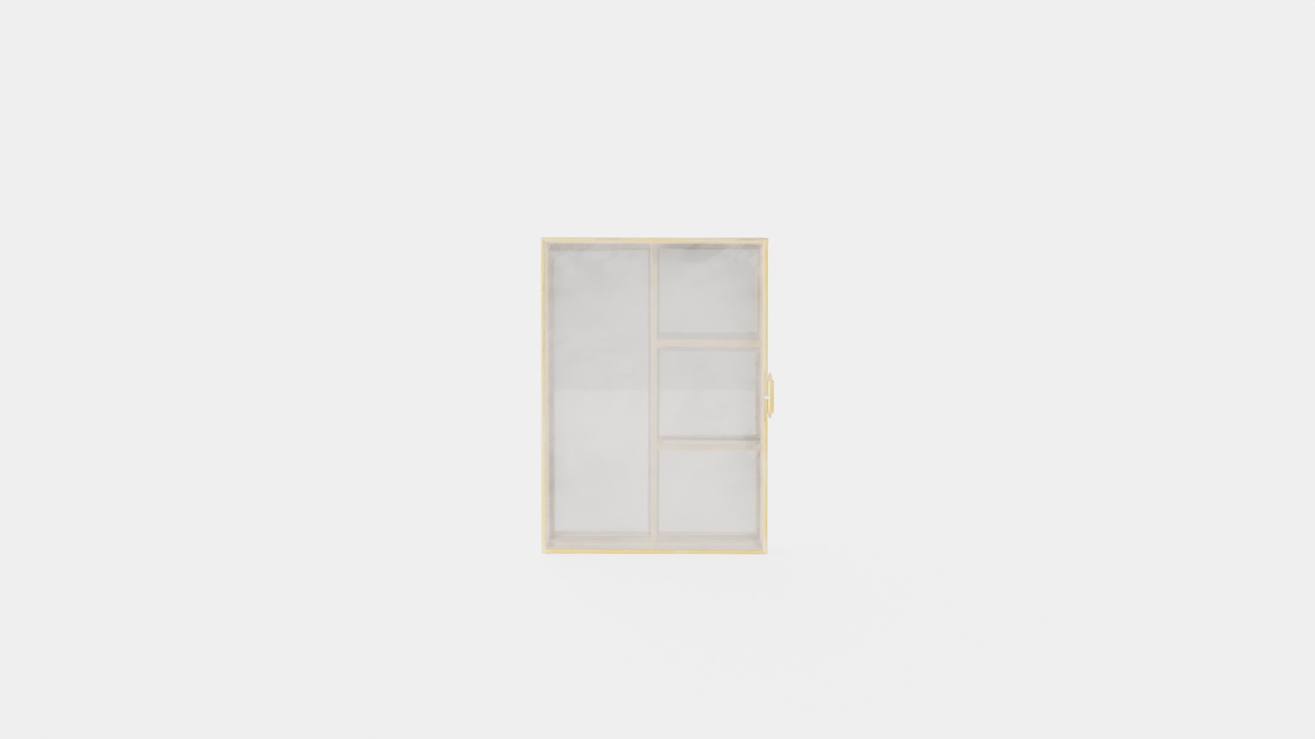 Rectangular Jewelry Box In Clear Glass 3D Model - TurboSquid 2246644