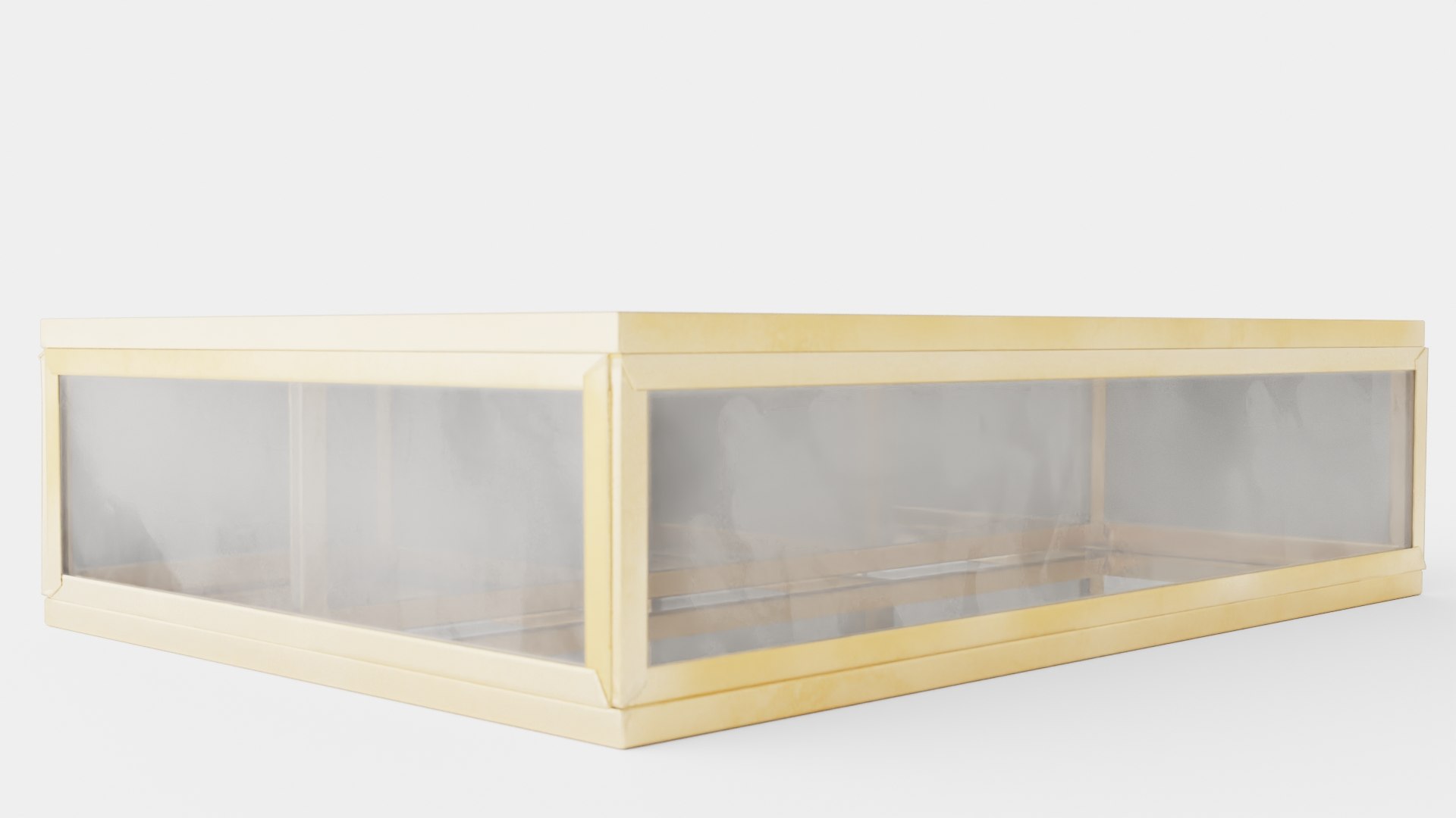 Rectangular Jewelry Box In Clear Glass 3D Model - TurboSquid 2246644