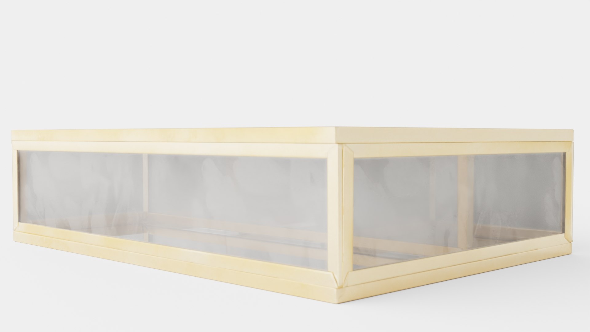 Rectangular Jewelry Box In Clear Glass 3D Model - TurboSquid 2246644