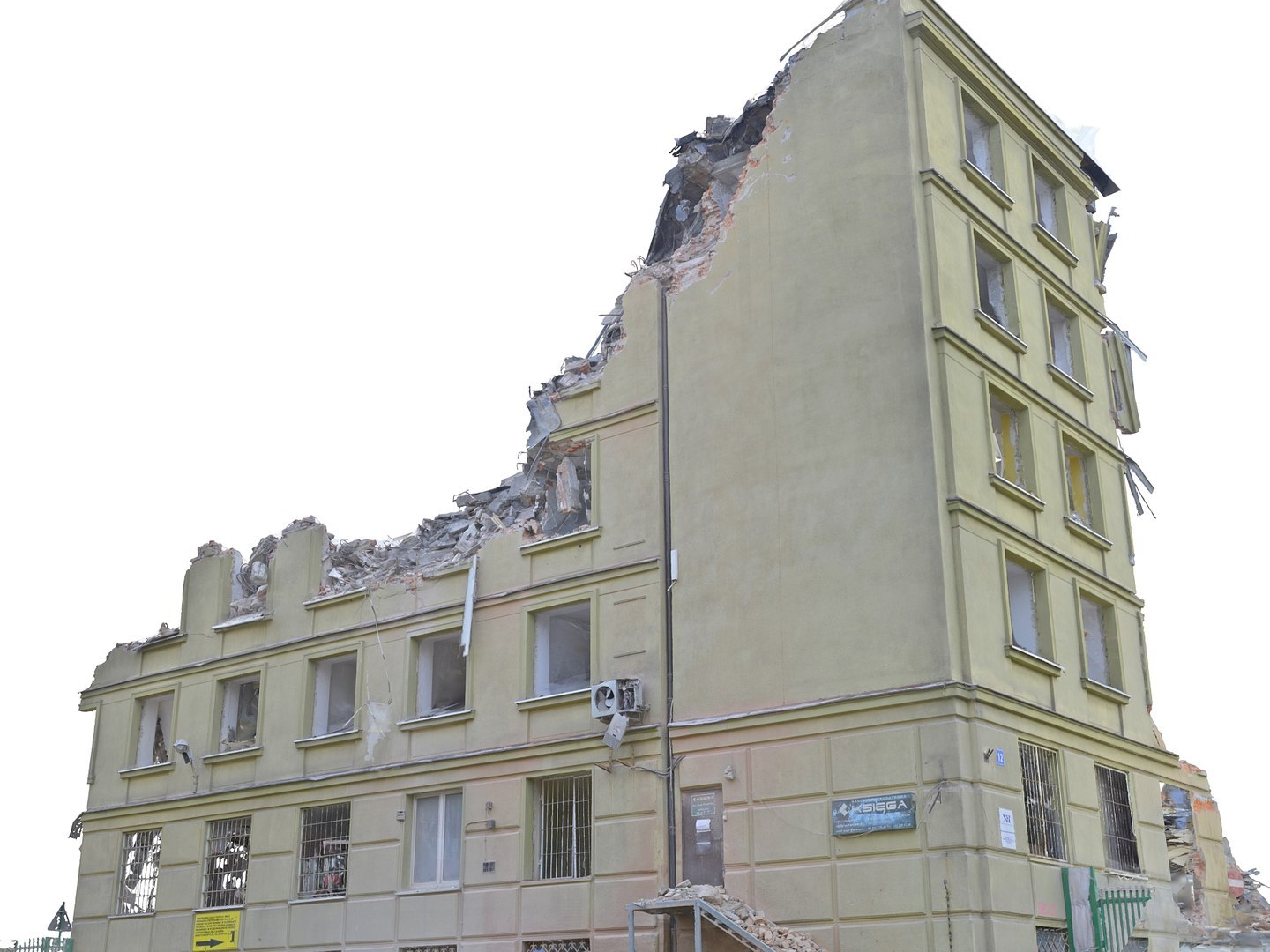 3D Demolished Buildings & Rubble Pack Model - TurboSquid 2389583