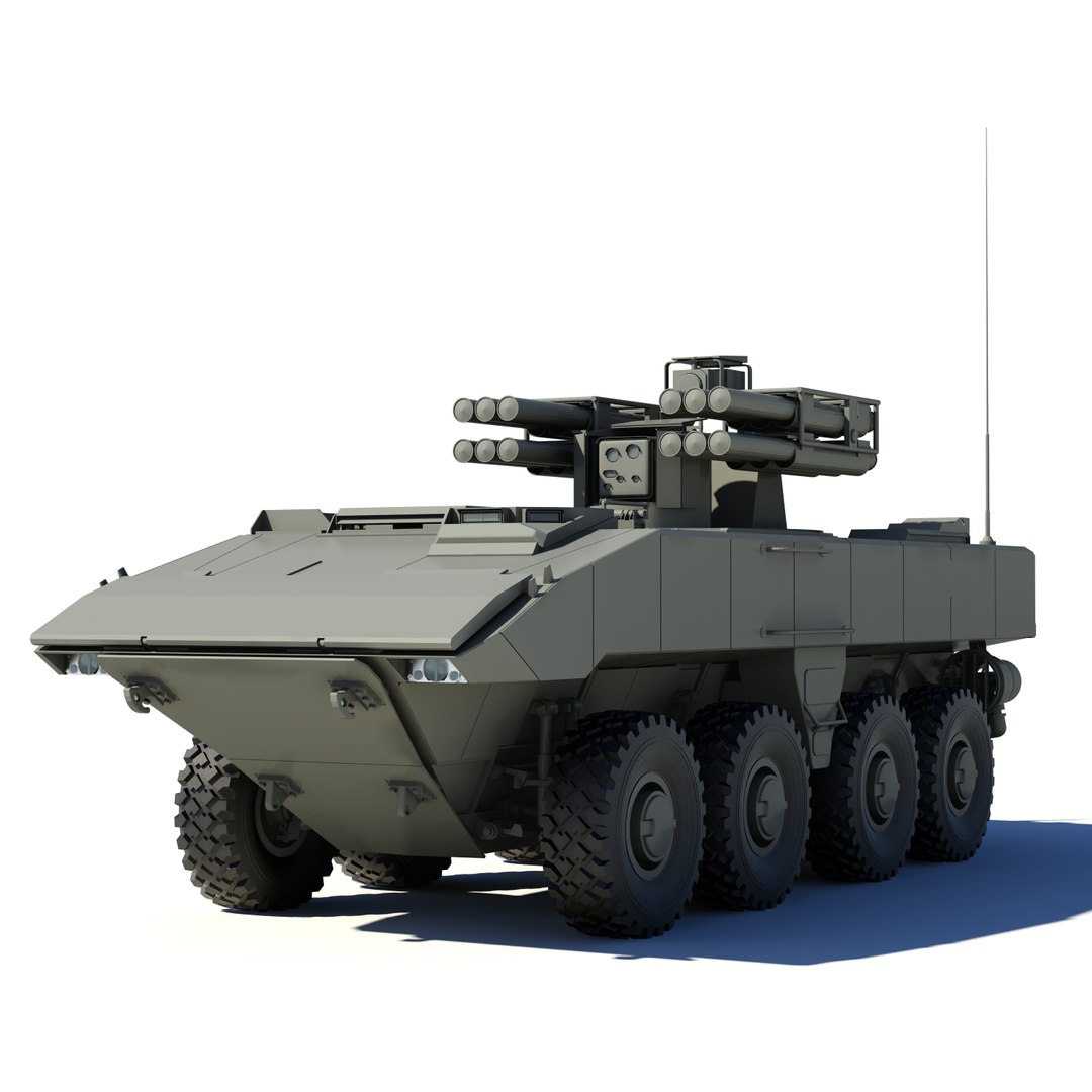 3D Combat Vehicle Boomerang Model - TurboSquid 1284428