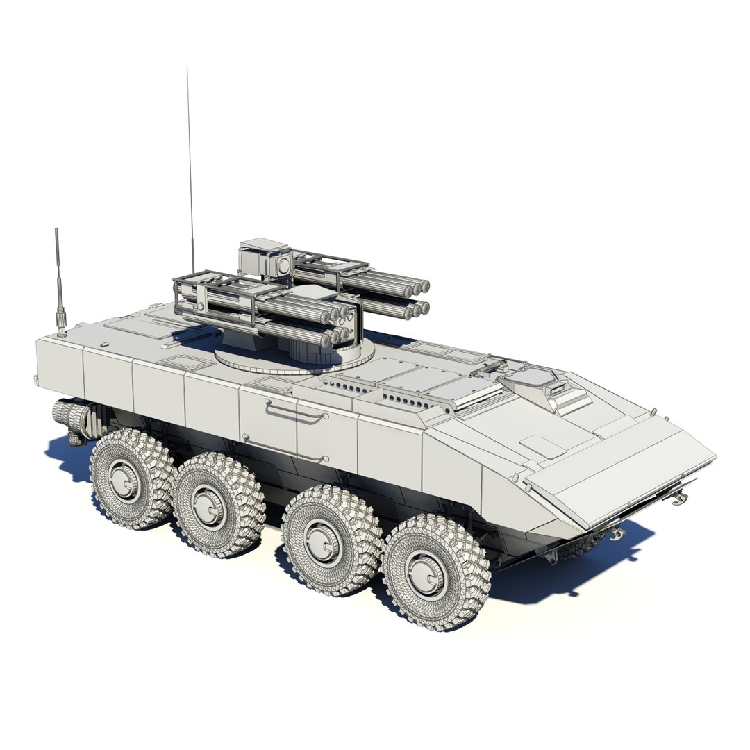3D Combat Vehicle Boomerang Model - TurboSquid 1284428