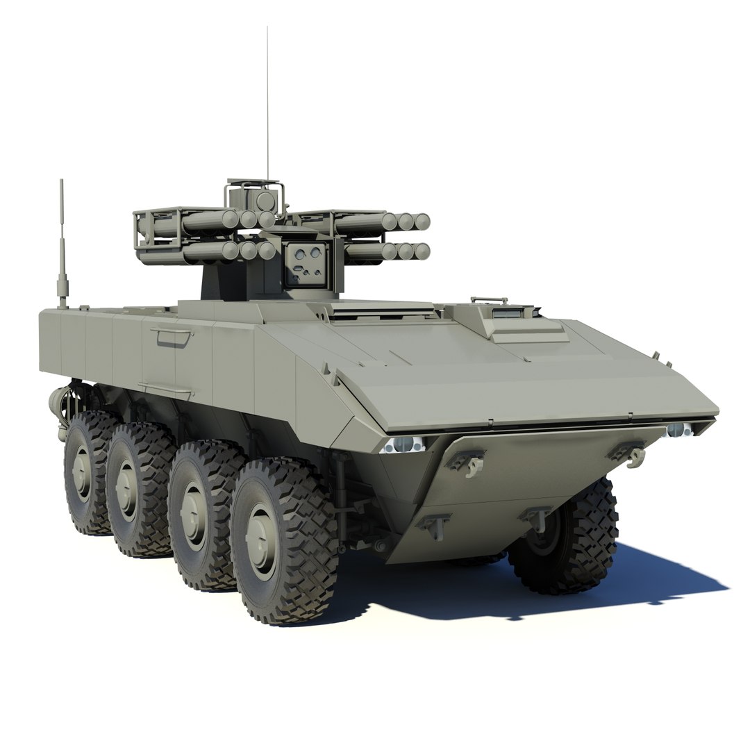 3D Combat Vehicle Boomerang Model - TurboSquid 1284428