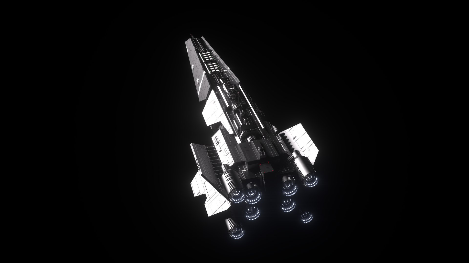 3D Model Halberd Class Light Destroyer - TurboSquid 2352410