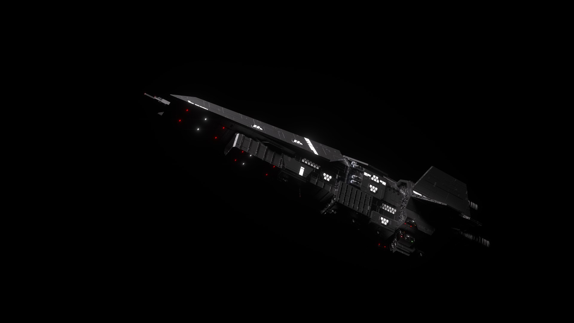 3D Model Halberd Class Light Destroyer - TurboSquid 2352410