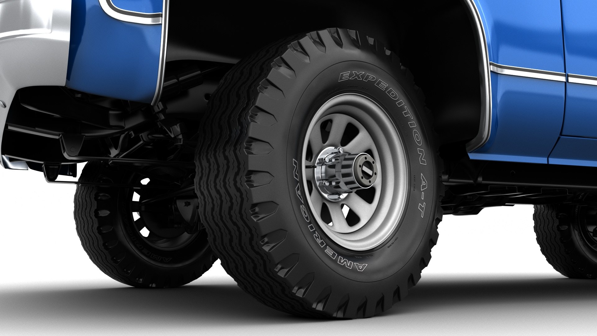 3D Model GMC JIMMY CONVERTIBLE 1973 - TurboSquid 2318005