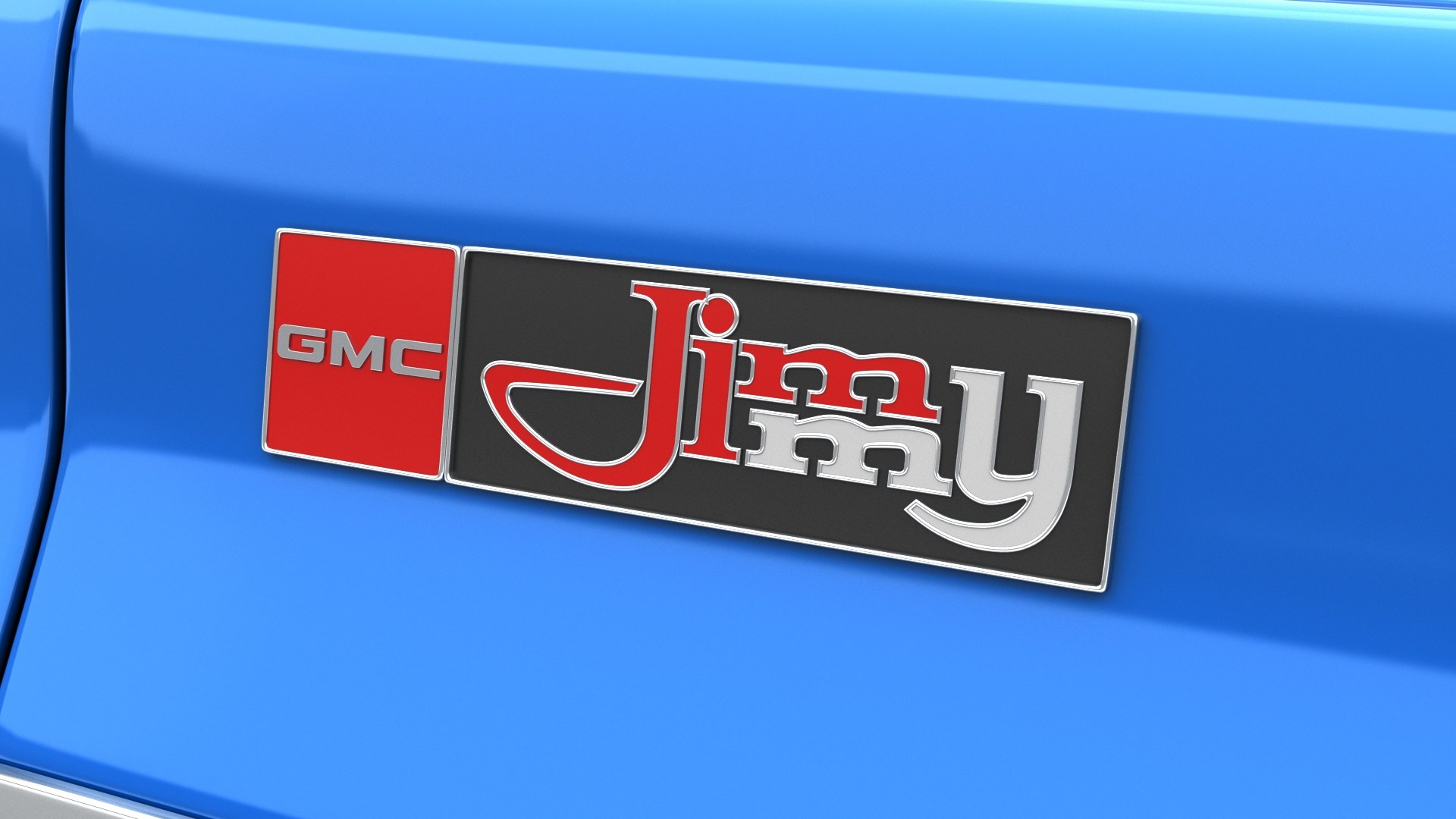 3D Model GMC JIMMY CONVERTIBLE 1973 - TurboSquid 2318005