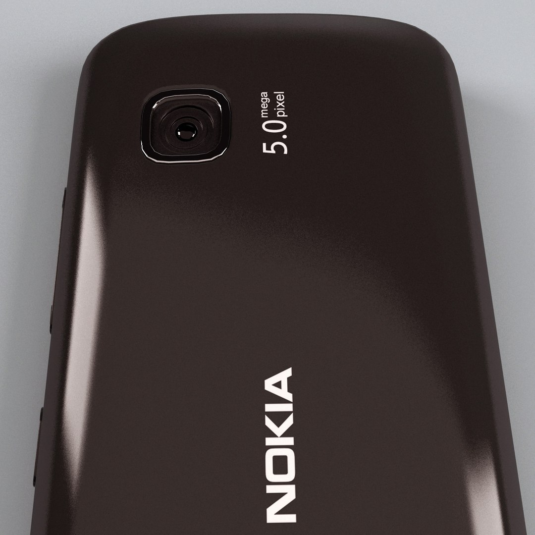 3d nokia c5-03 black