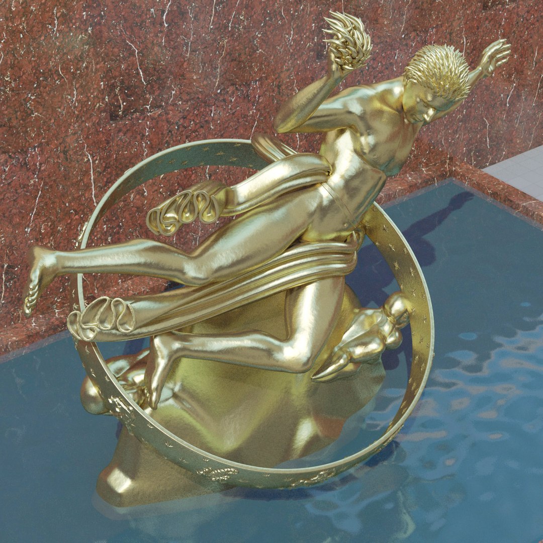 Max Prometheus Statue