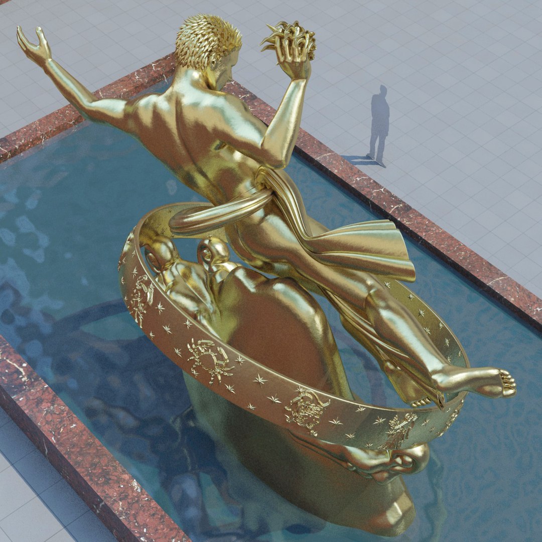 Max Prometheus Statue