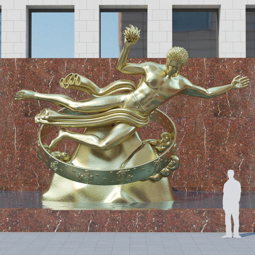 Max Prometheus Statue