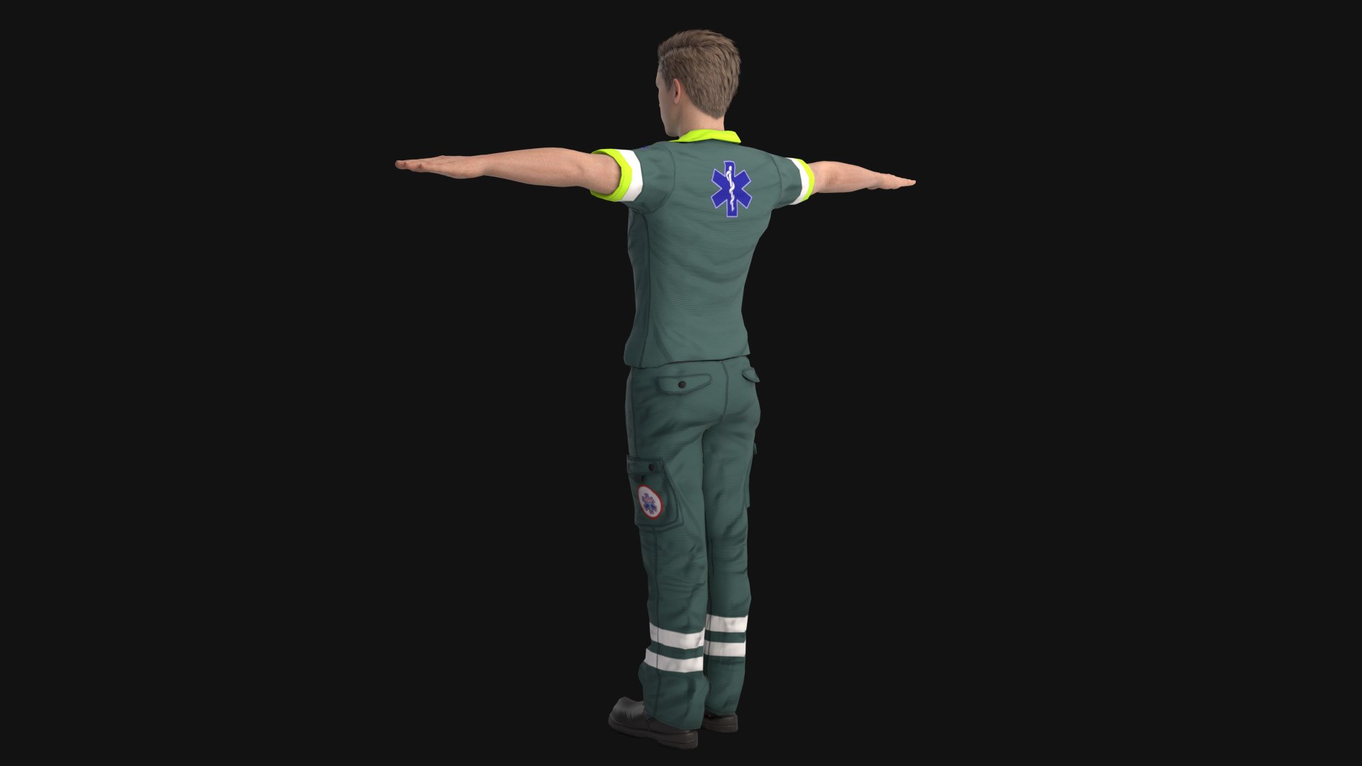 3D Model Paramedic Teams Rigged - TurboSquid 2256324