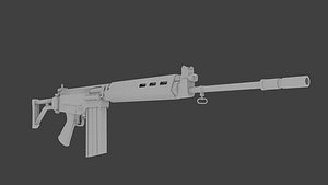 3D FN FAL Models - Browse & Download Formats - TurboSquid