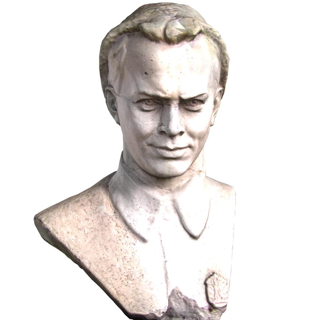 3d monument bust gaidar