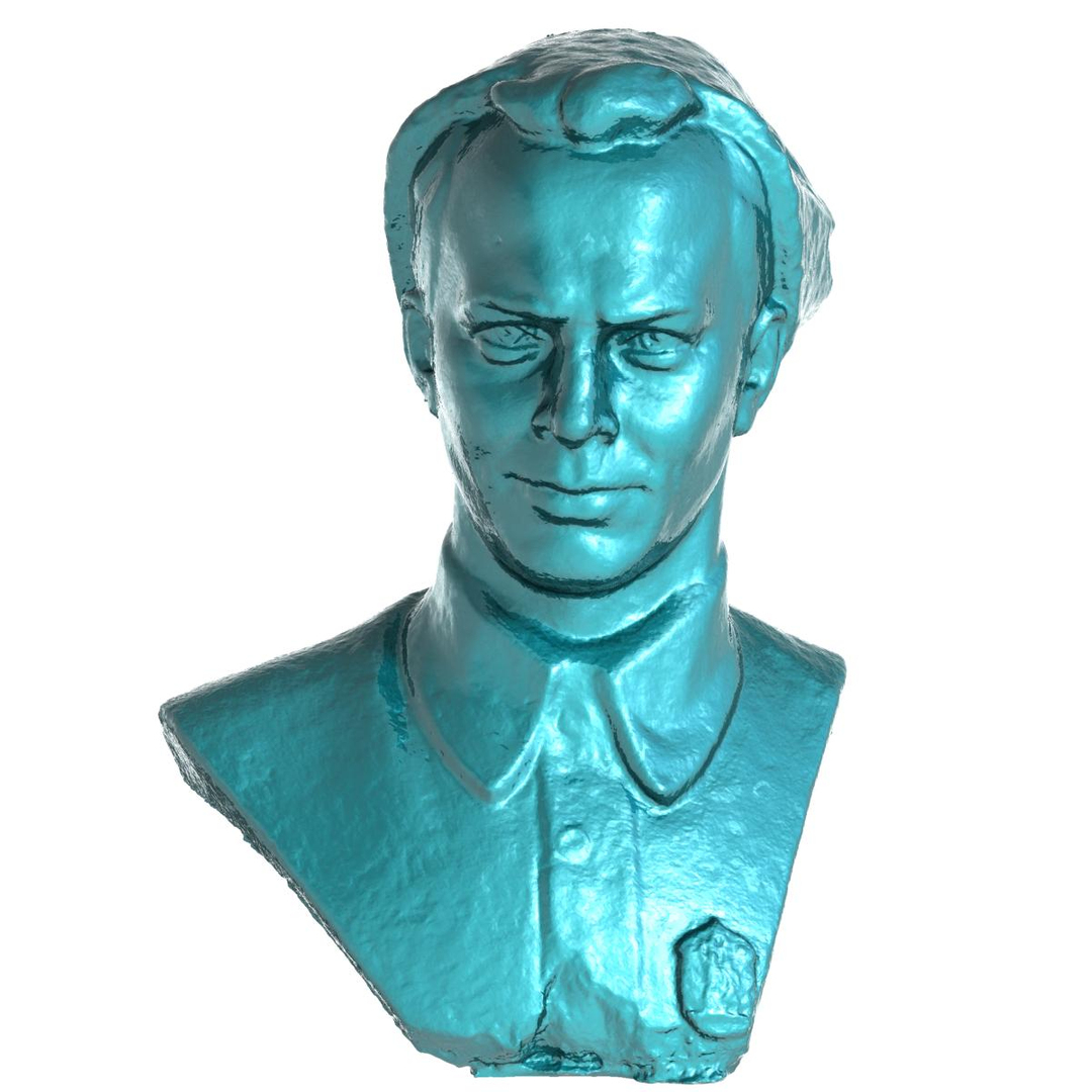 3d Monument Bust Gaidar