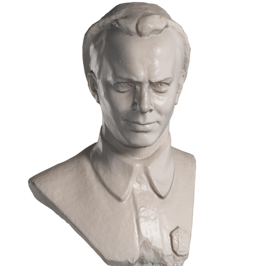 3d Monument Bust Gaidar