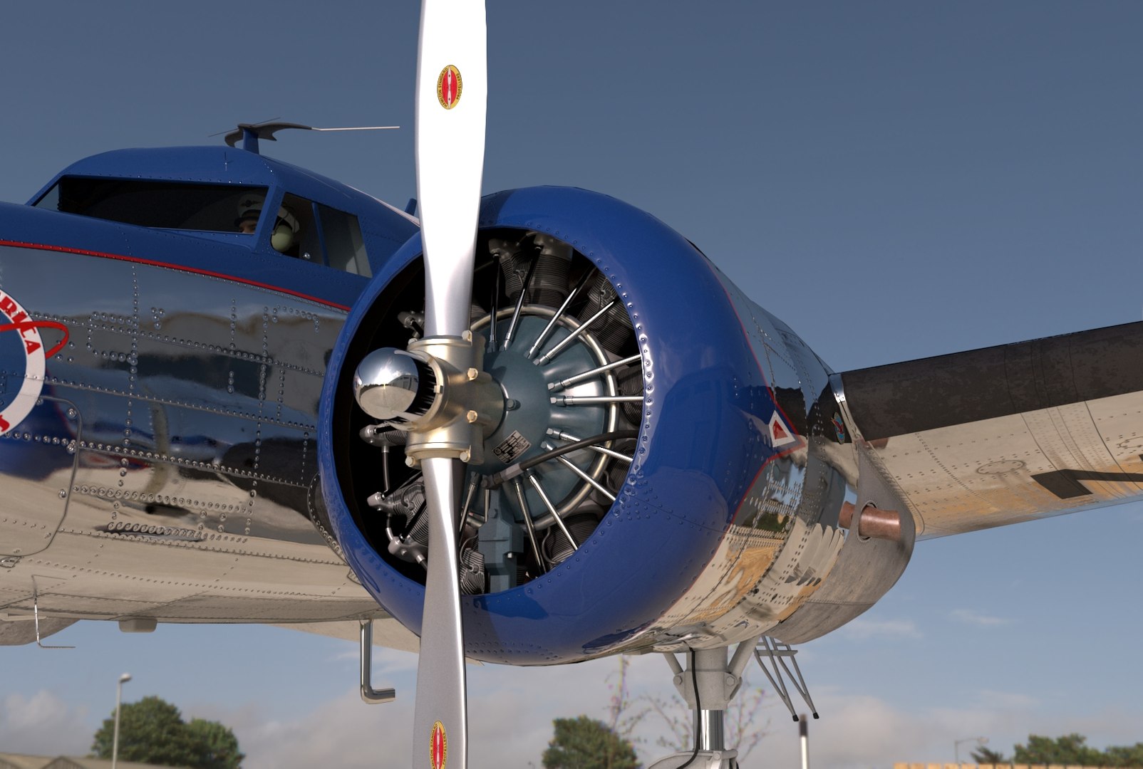 3d Lockheed Electra 12a