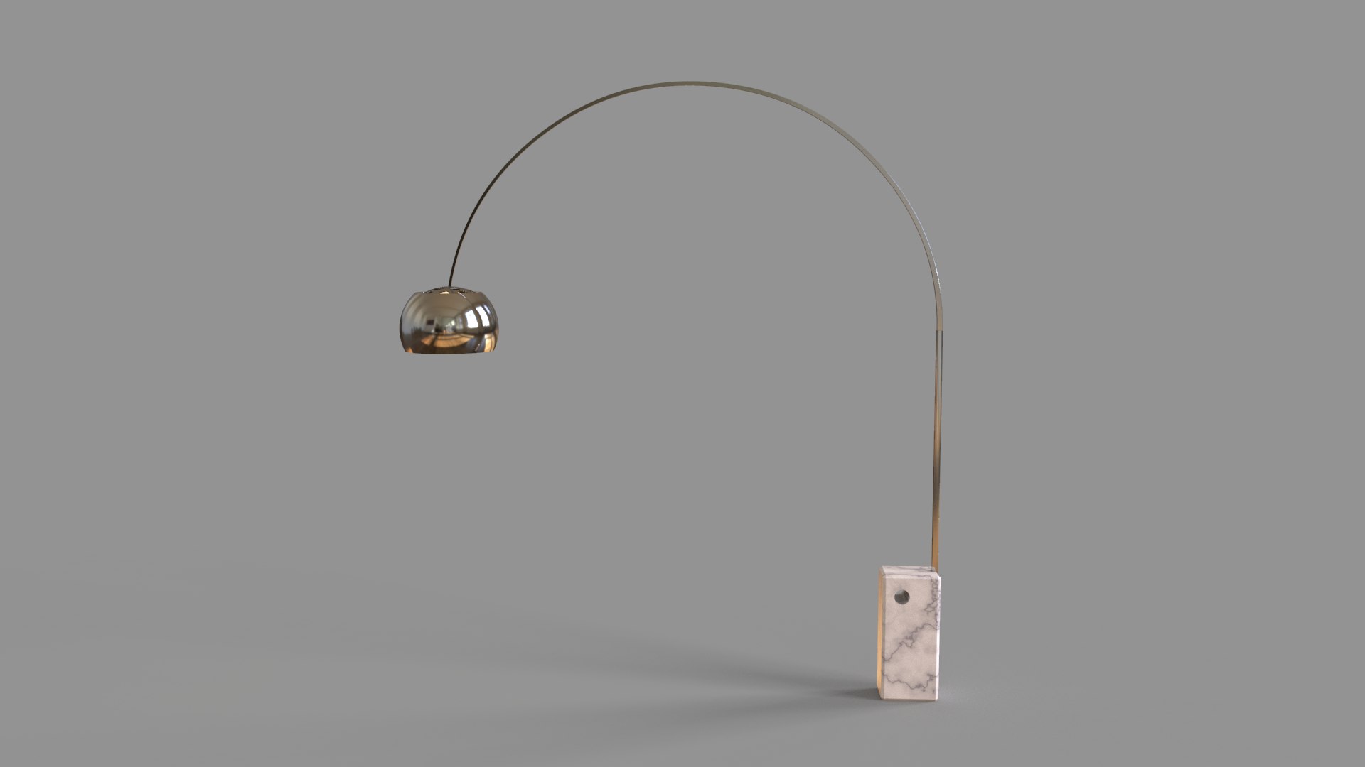 Castiglioni Bow Lamp 3D Model - TurboSquid 1984264